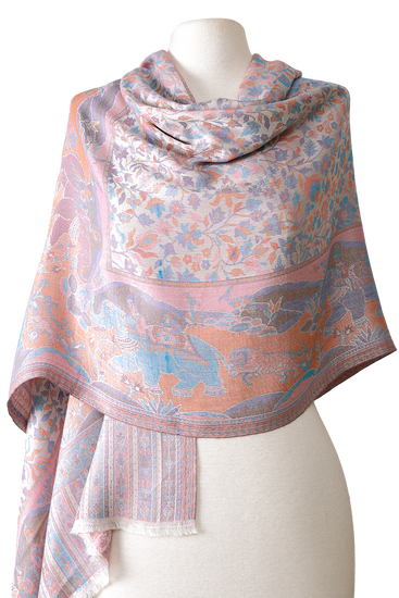 Pashminas: Em Seda, Viscose e Cashmere